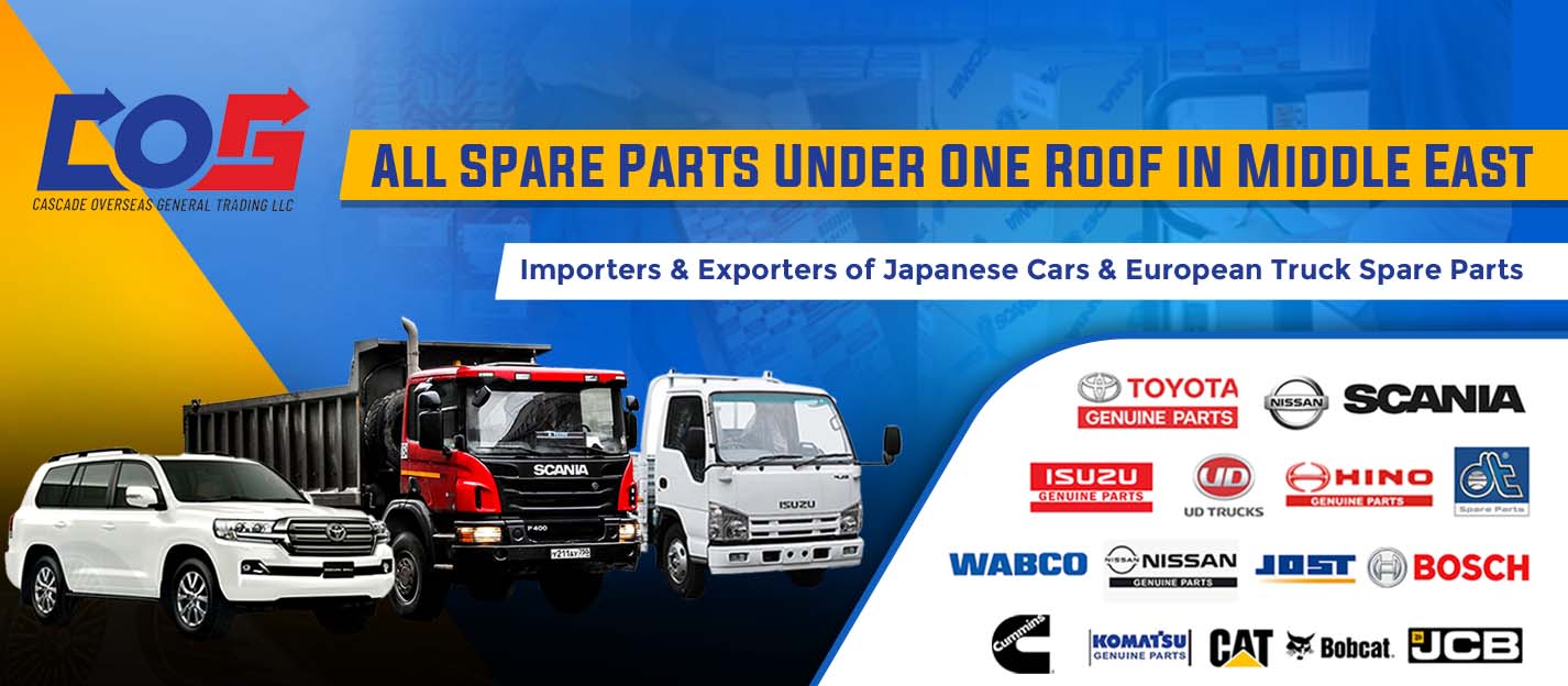 Automotive Spare Parts Wholesale supplier - Cascade Overseas | UAE